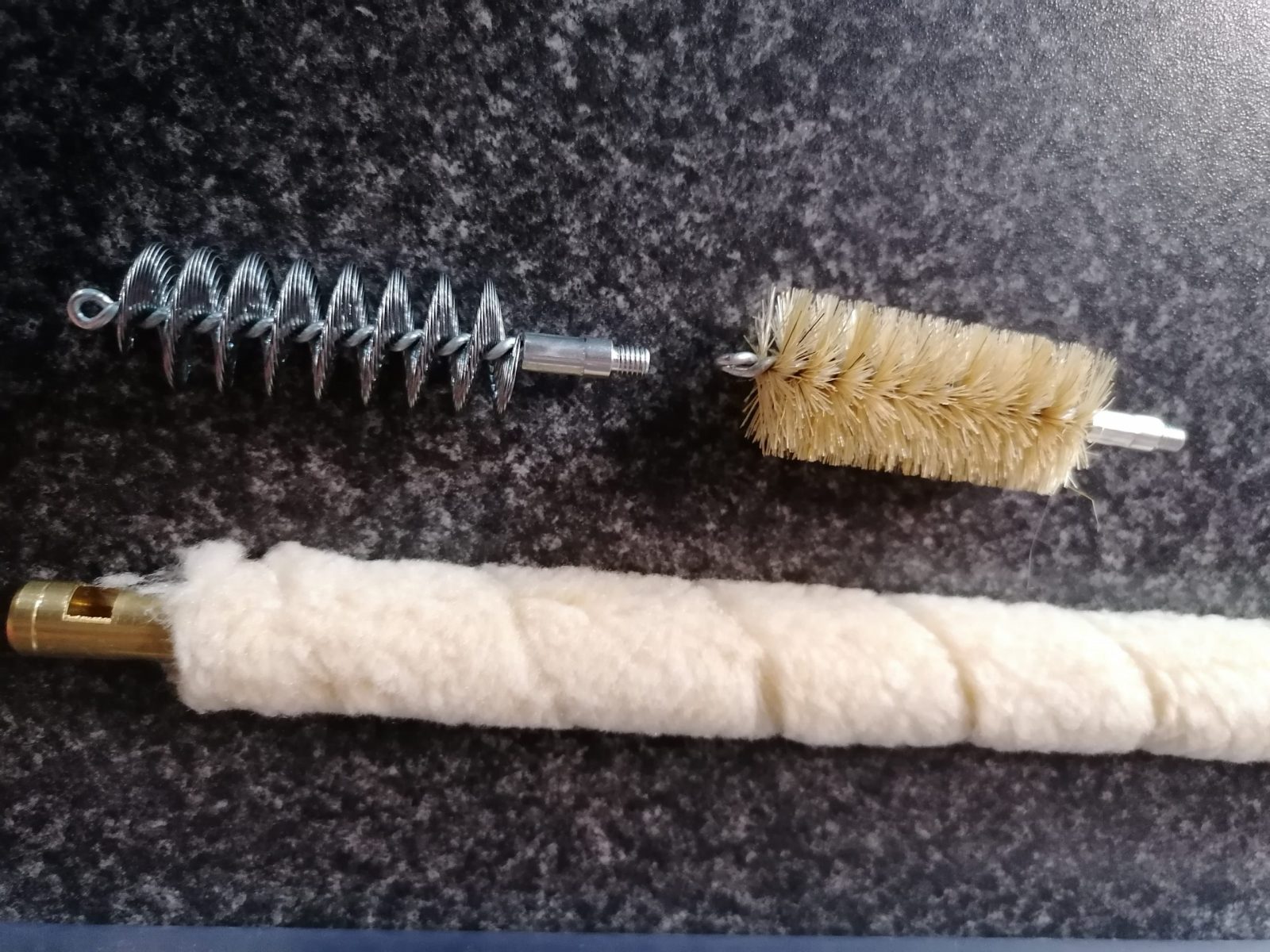 Enfield 12g Shotgun 33" Length 1 Piece Real Wool Shotgun Cleaning Rod ...